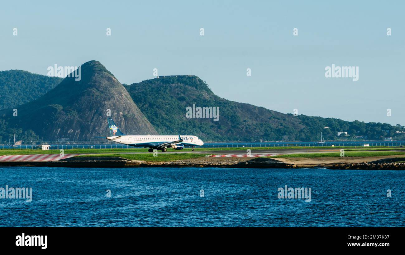 Rio de Janeiro, Brazil - January 16, 2023: Azul airline airplane ...