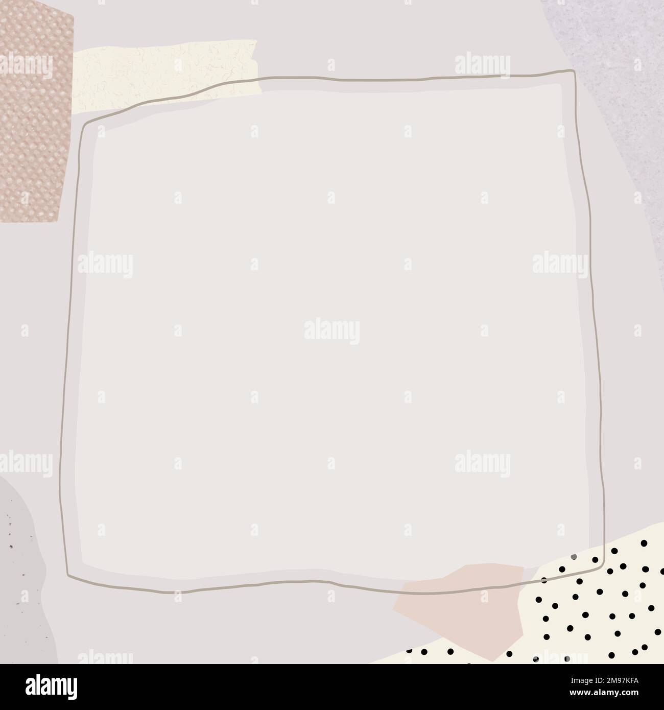 Blank square purple frame design vector Stock Vector Image & Art - Alamy