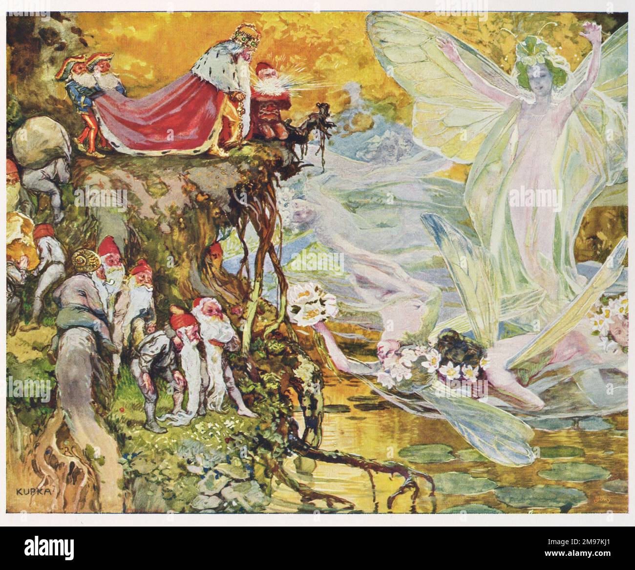 Snow white and the seven dwarfs hi-res stock photography and images - Alamy