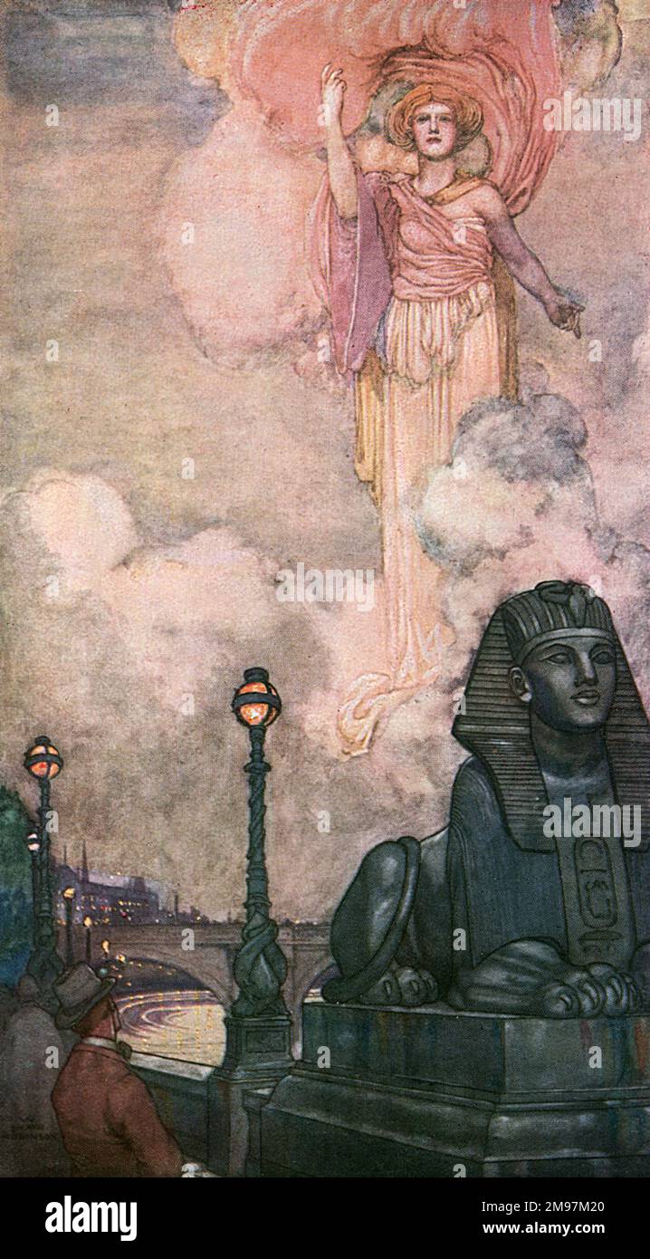 Illustration to A Song of the English, a patriotic set of poems by ...