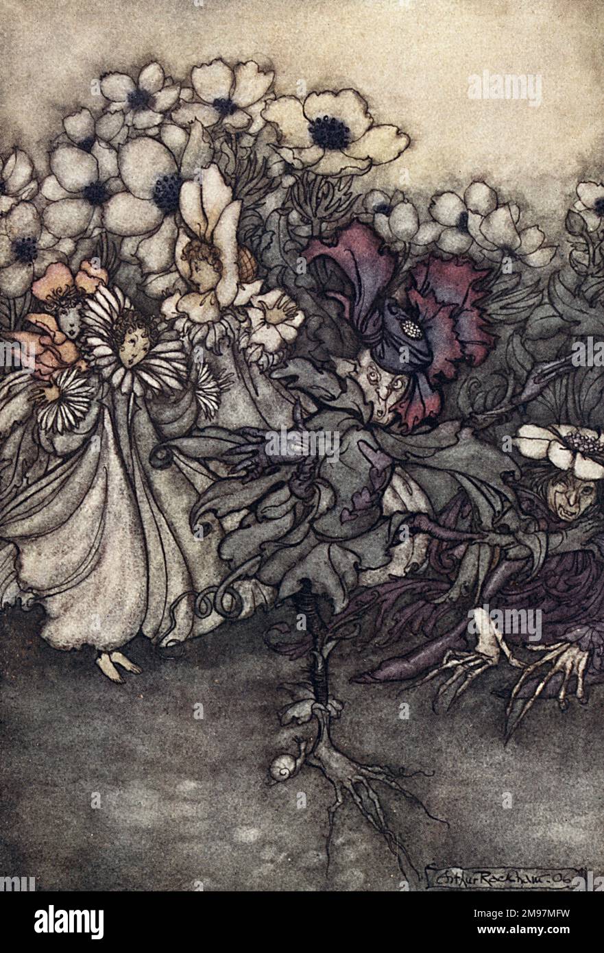 Arthur Rackham Flowers