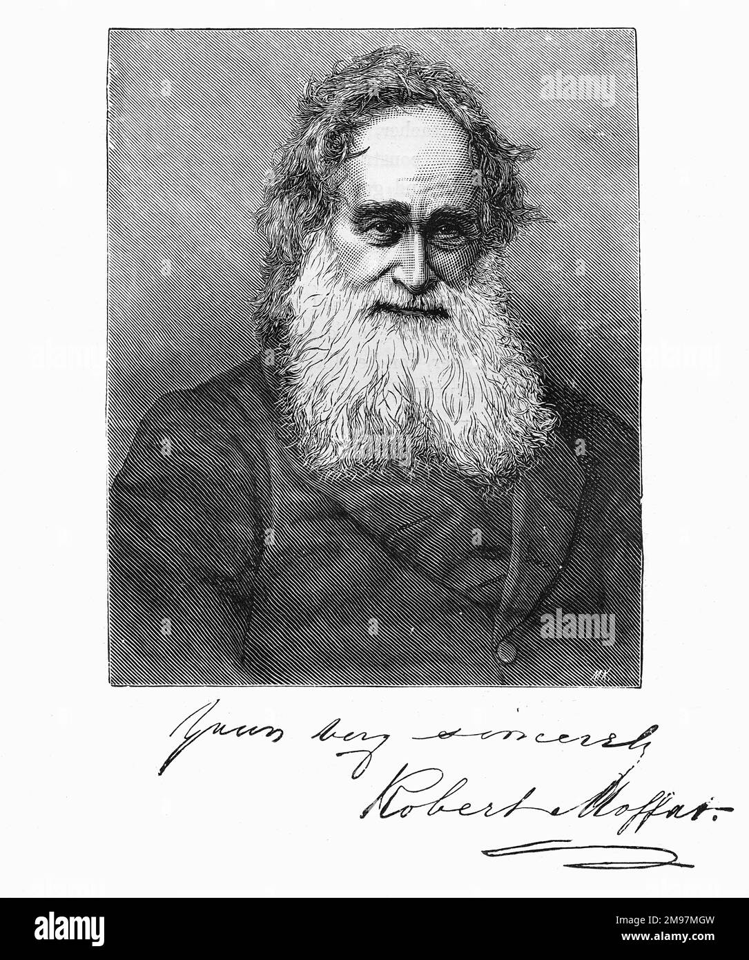 Robert Moffat (1795-1883), Scottish Congregationalist missionary to ...