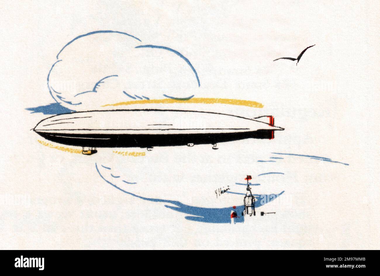 1920s airship hi-res stock photography and images - Alamy