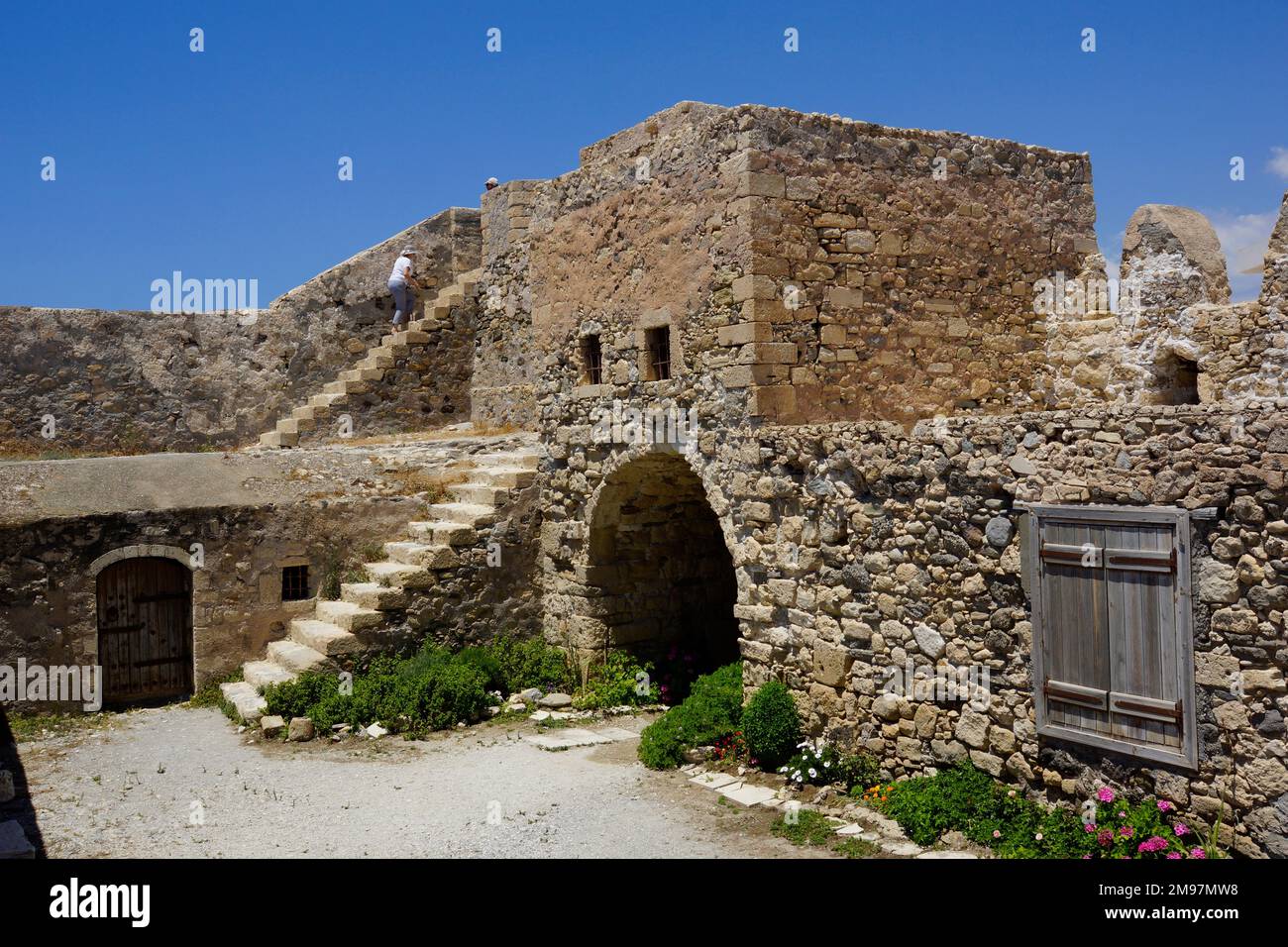 Greece, Crete, Ierapetra Venetian castle (1626 AD Stock Photo - Alamy