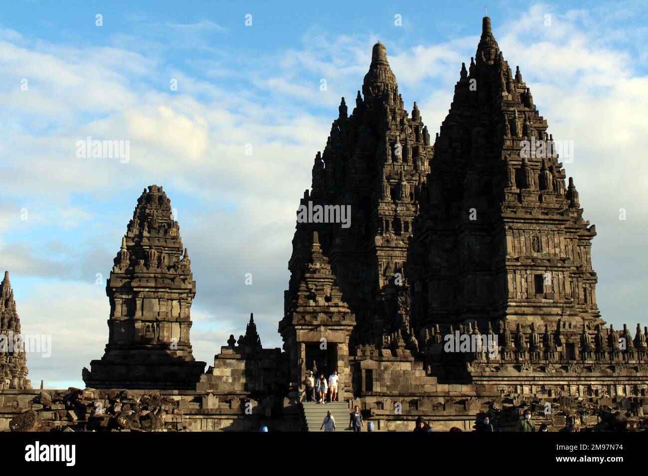 Complex of Candi Prambanan in Java, Indonesia taken in July 2023 Stock ...