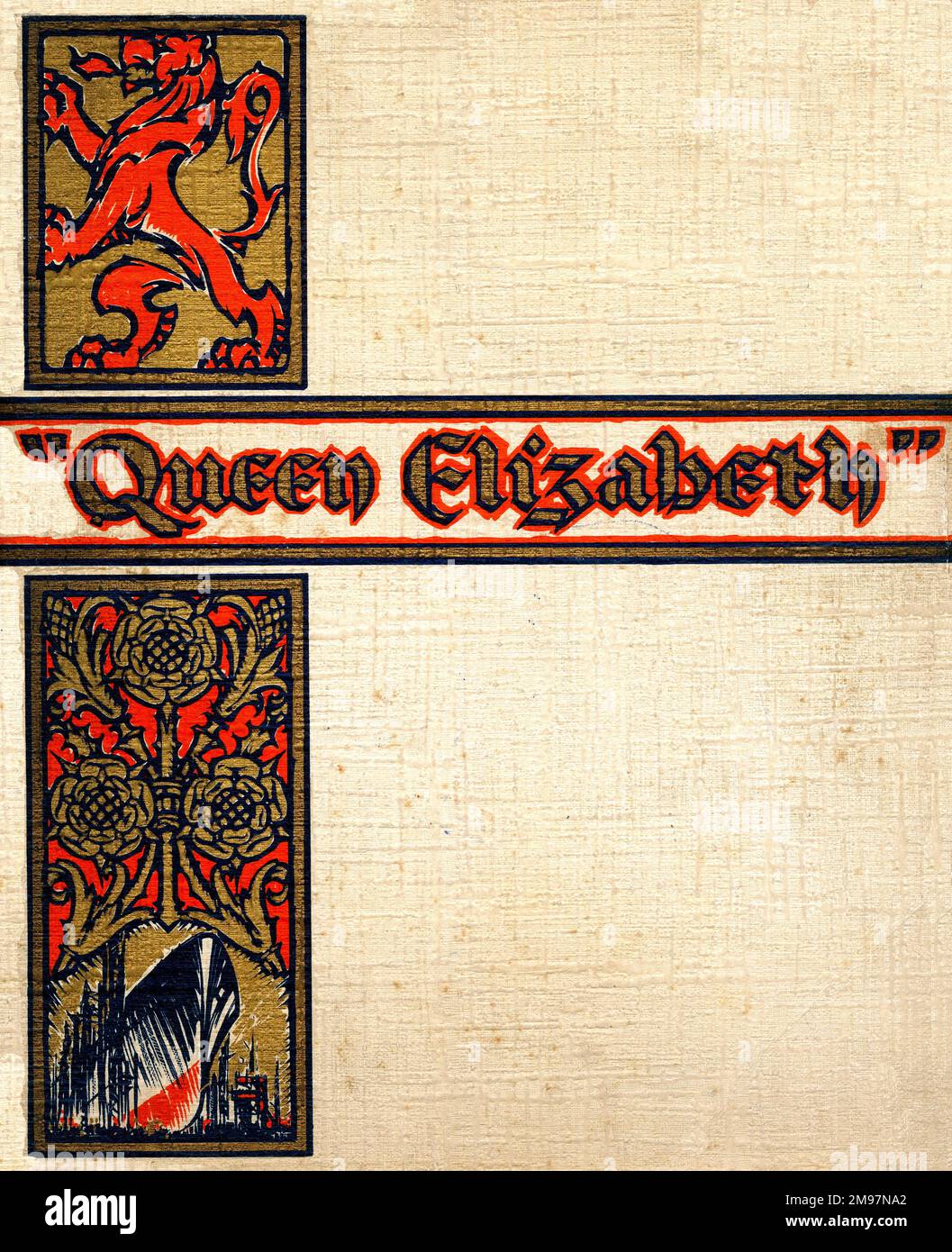 Cunard queen elizabeth hi-res stock photography and images - Alamy