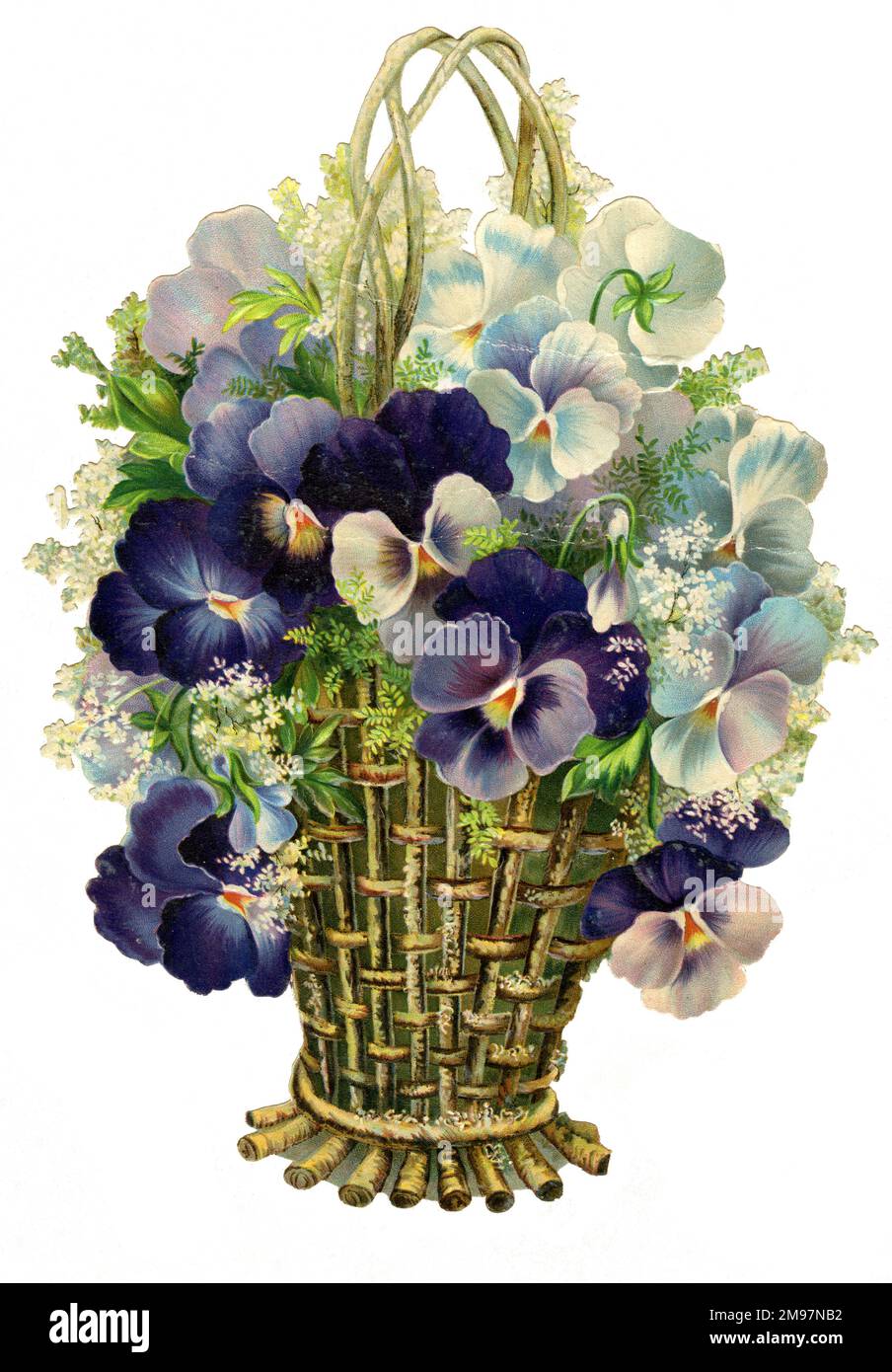 Victorian Flowers In Basket Victorian Love Floral Arrangement FNP