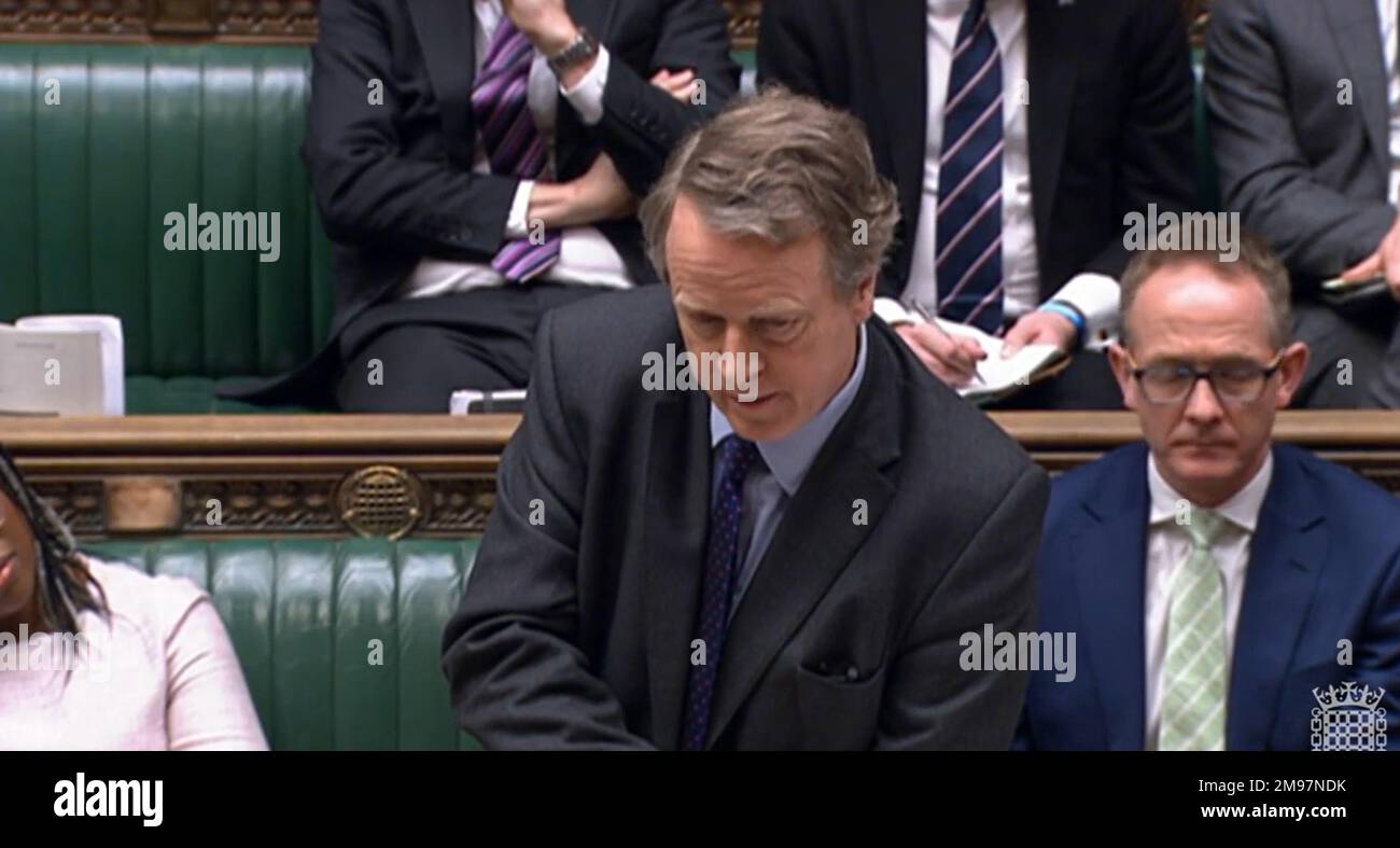 Scottish Secretary Alister Jack makes a statement in the House of ...