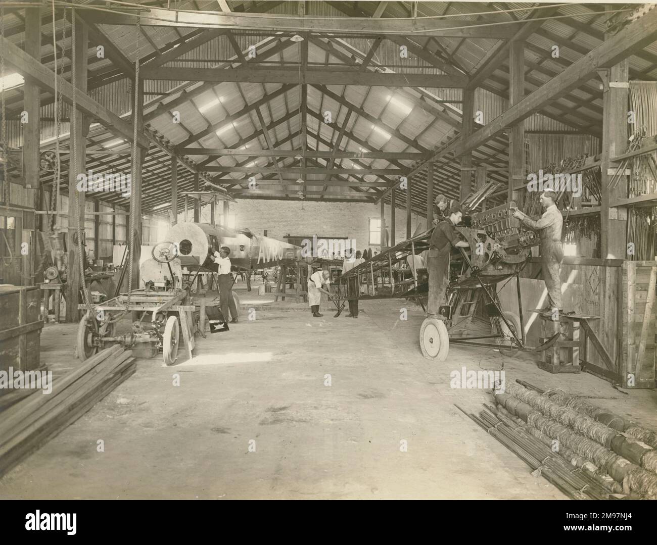 The Assembly Shops at the Australian Aircraft & Engineering Company (AA ...