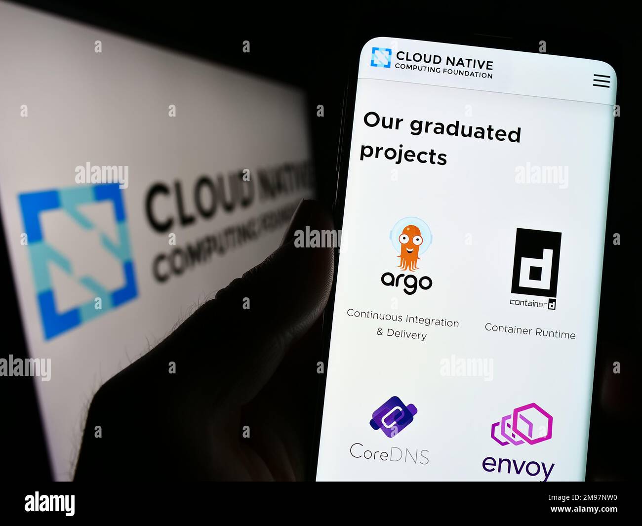 Cncf logo hi-res stock photography and images - Alamy