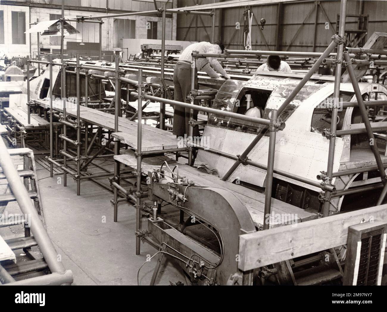 Saunders-Roe SR177 during construction Stock Photo - Alamy