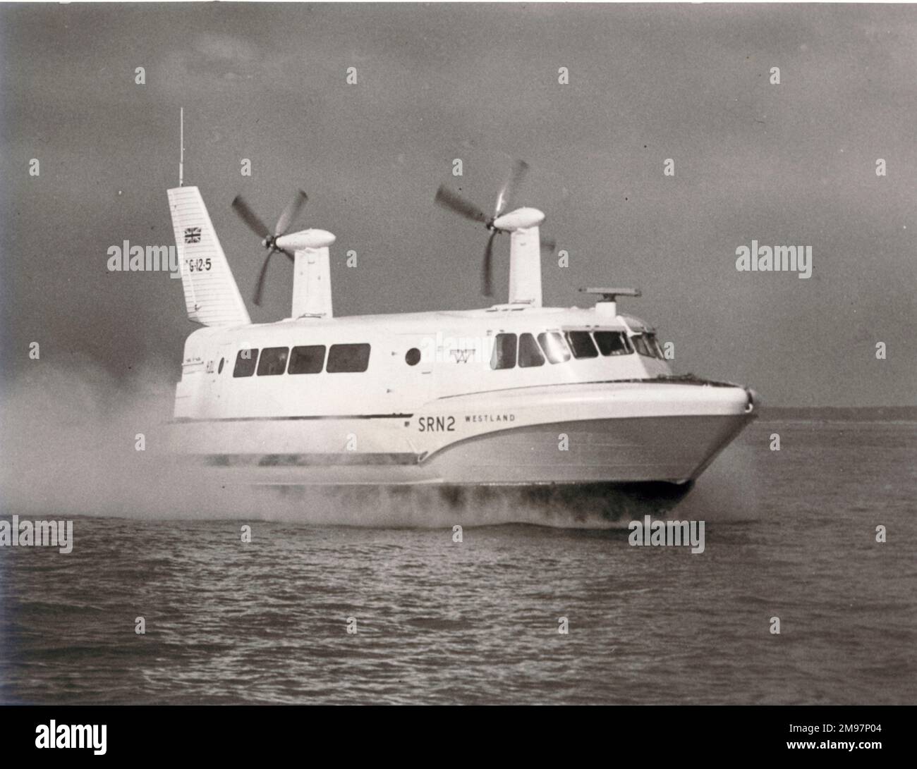 Westland SRN2 hovercraft, G-12-5 Stock Photo - Alamy