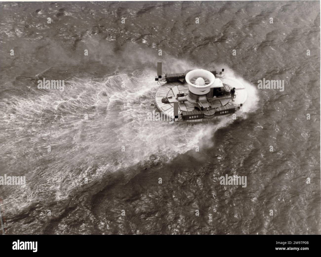 Saunders-Roe SR-N1 hovercraft, G-12-4 Stock Photo - Alamy