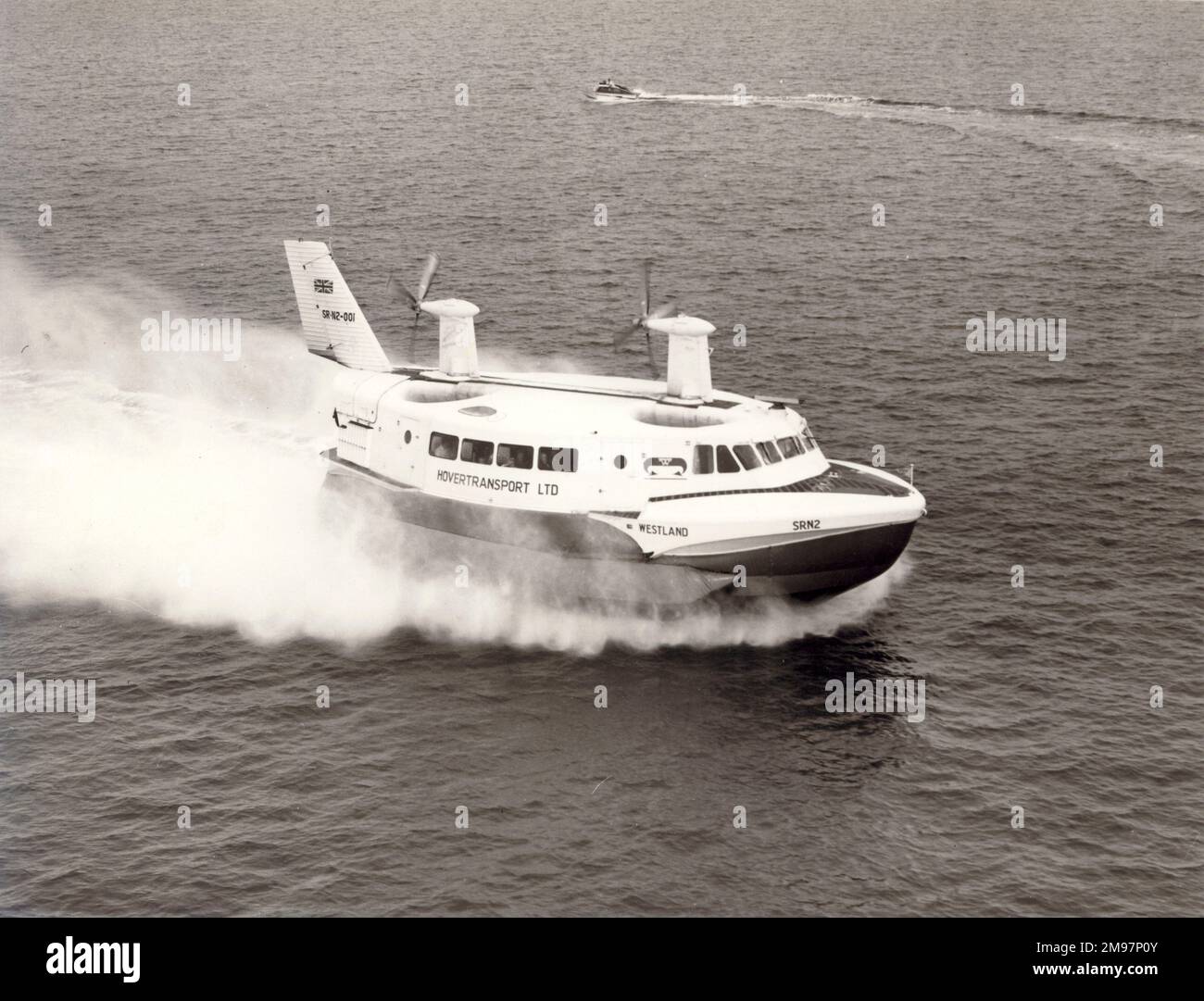 Westland SRN2, SR-N2-001, hovercraft Stock Photo - Alamy