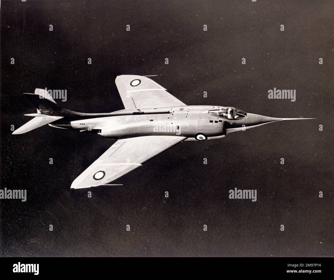 Supermarine 544 N113, WT859, which became the Scimitar Stock Photo - Alamy