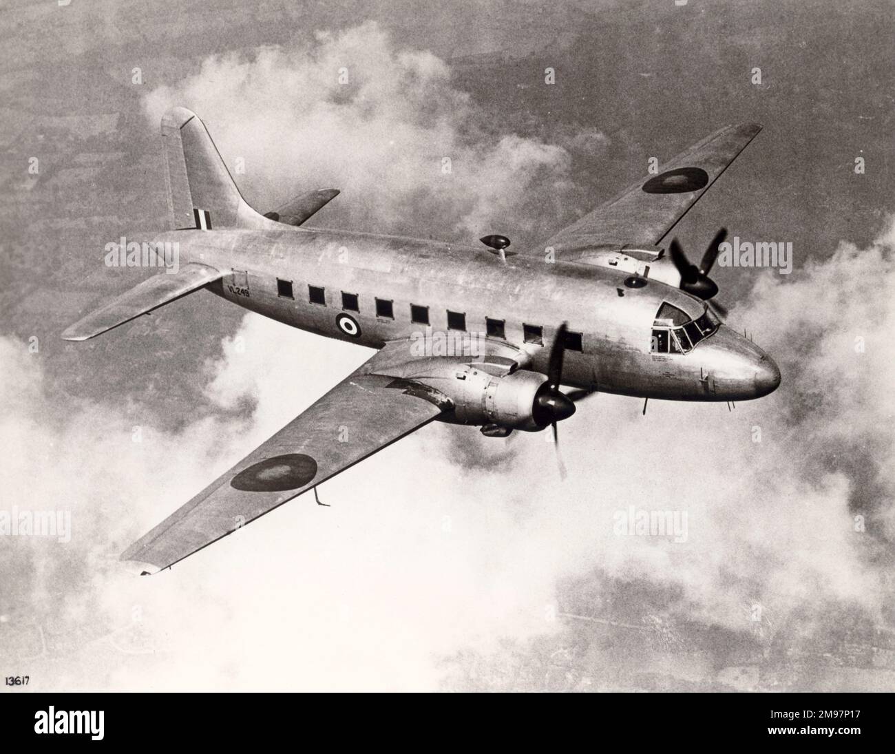The first prototype Vickers Type 665 Valetta, VL249 Stock Photo - Alamy