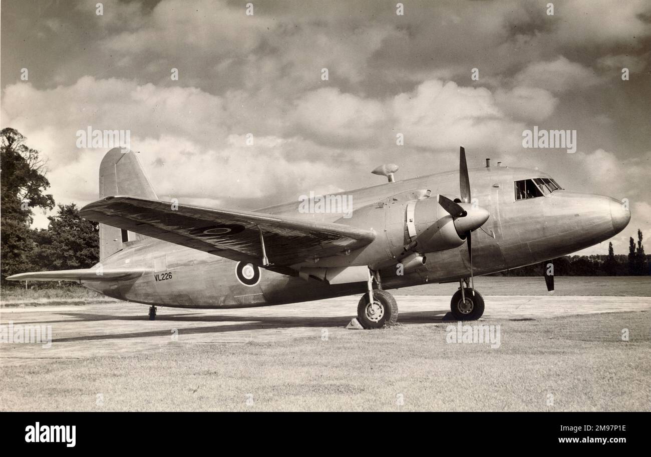 Vickers Type 621 Viking C1A, VL226, of the King’s Flight Stock Photo ...
