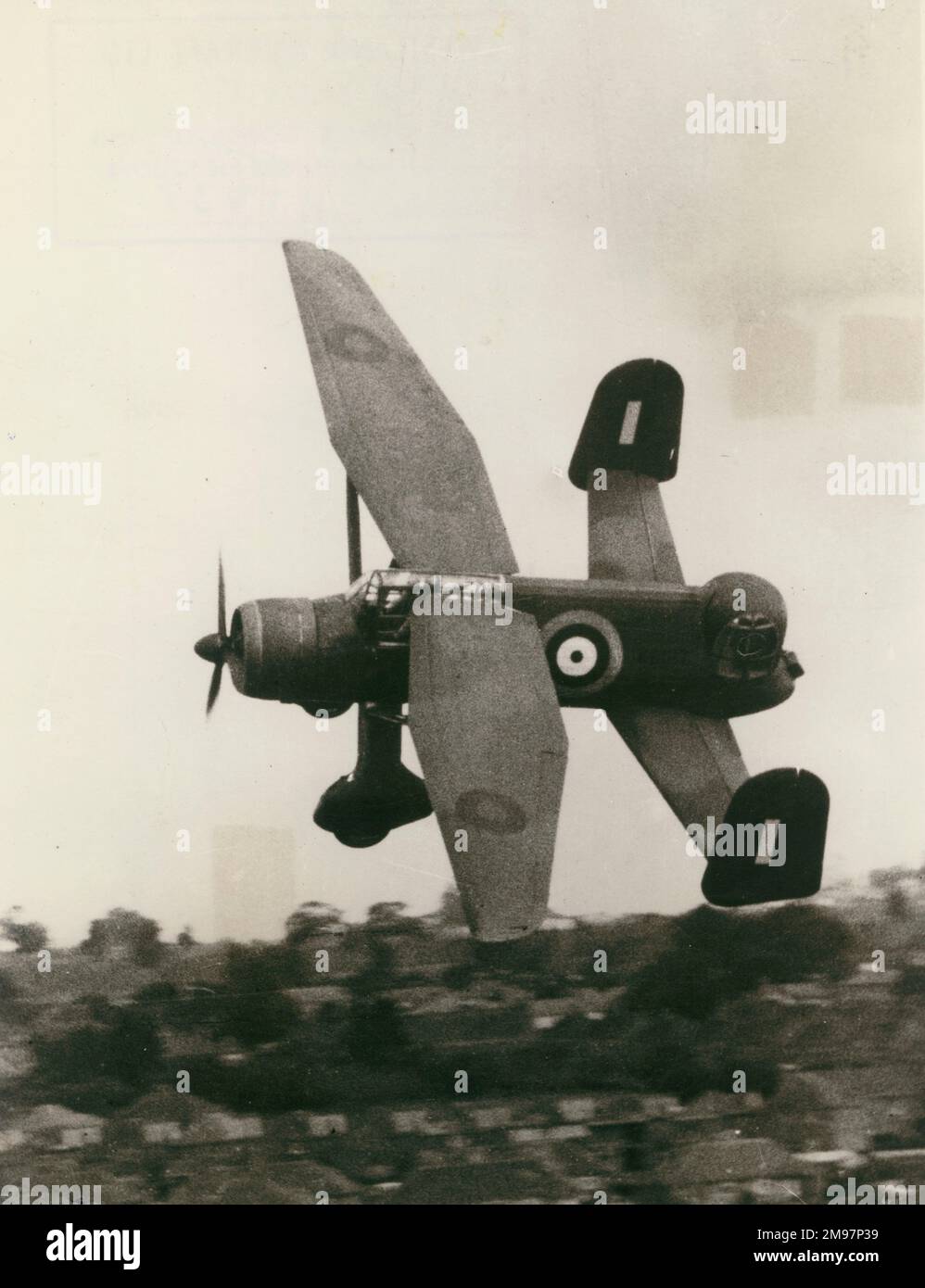 The first prototype Westland Lysander, K6127, was rebuilt in 1940-41 ...