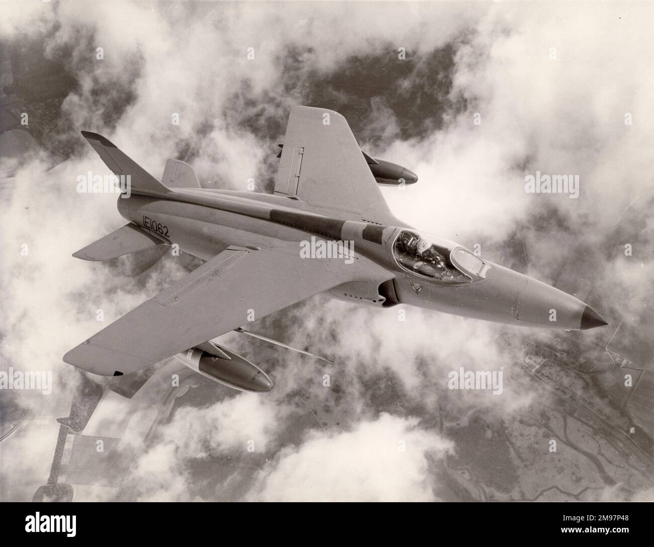 Folland Fo141 Gnat F1, IE1062, of the Indian Air Force Stock Photo - Alamy
