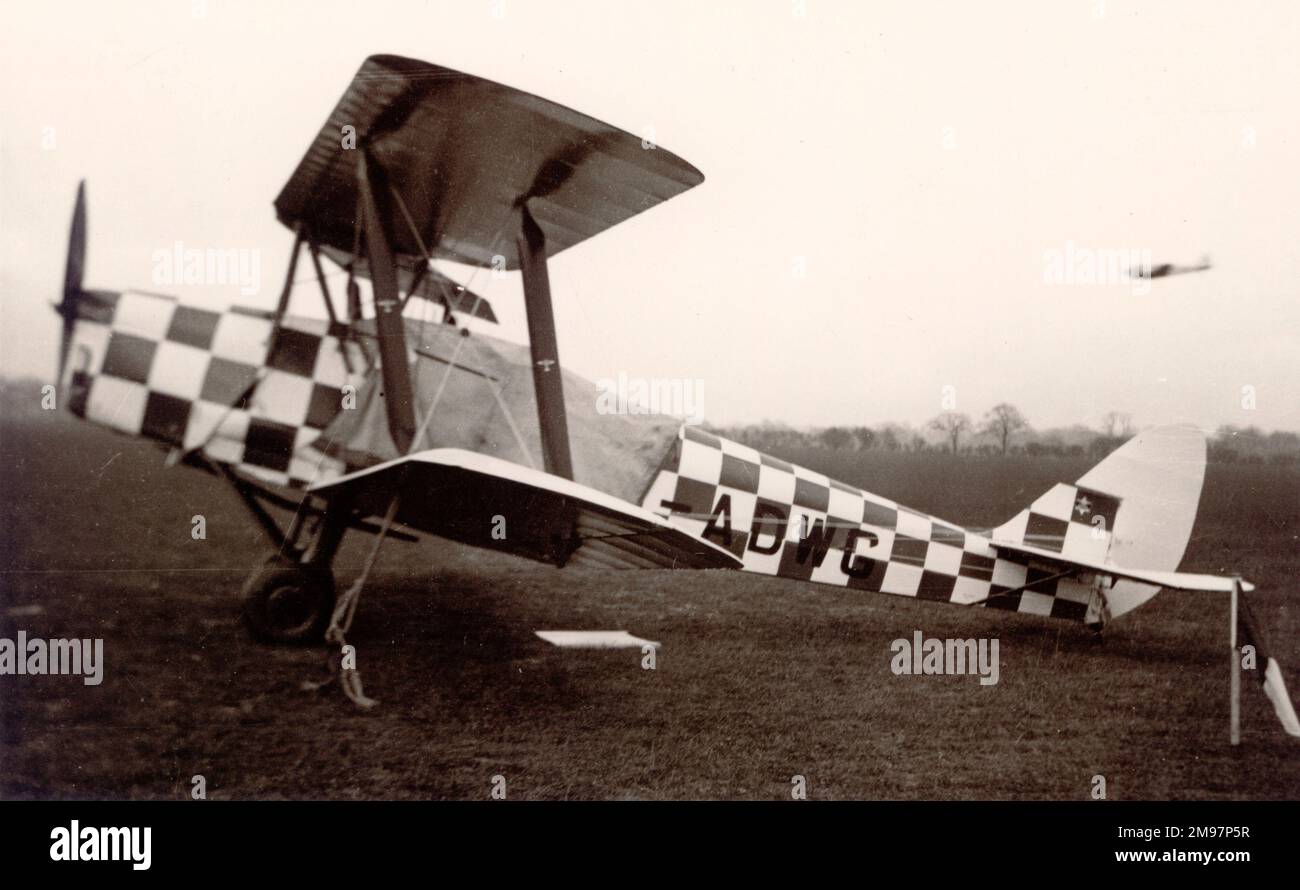 de Havilland DH82A Tiger Moth, G-ADWC Stock Photo - Alamy