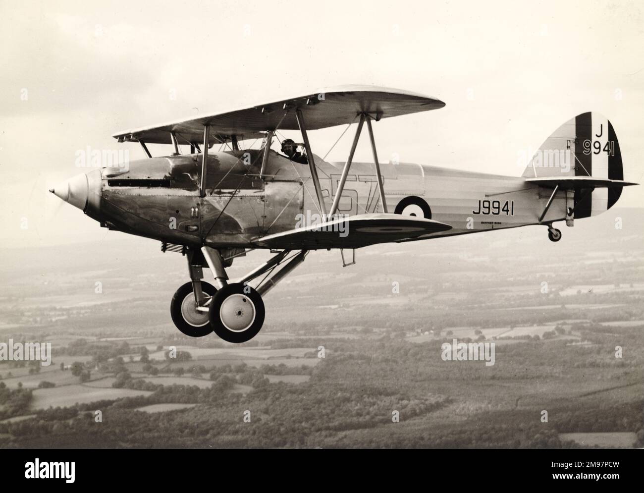 Hawker Hart II, J9941, but formerly G-ABMR. This aircraft is currently ...
