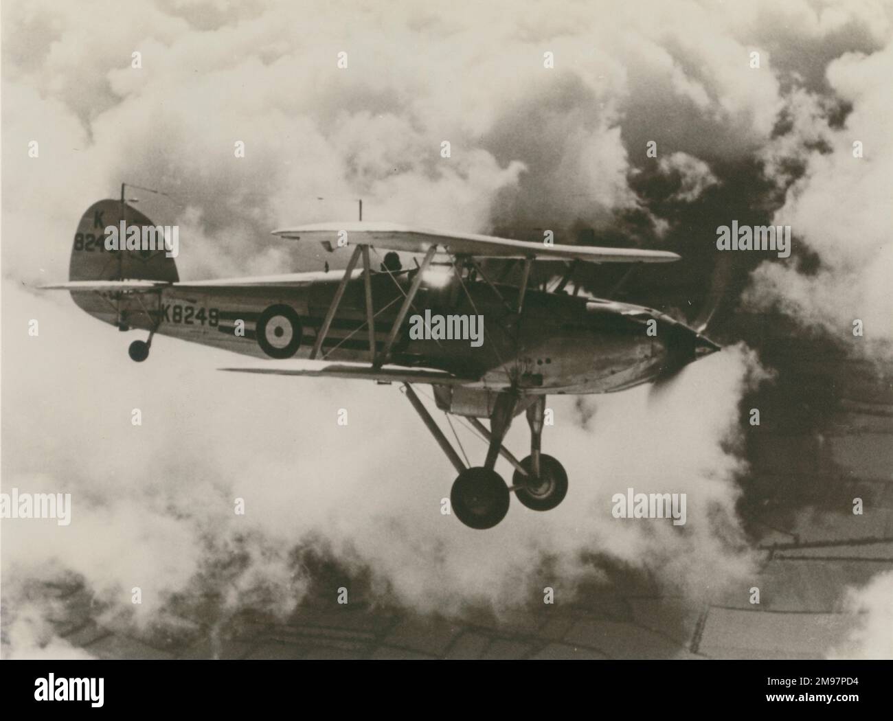 Hawker Fury, K8249 Stock Photo - Alamy