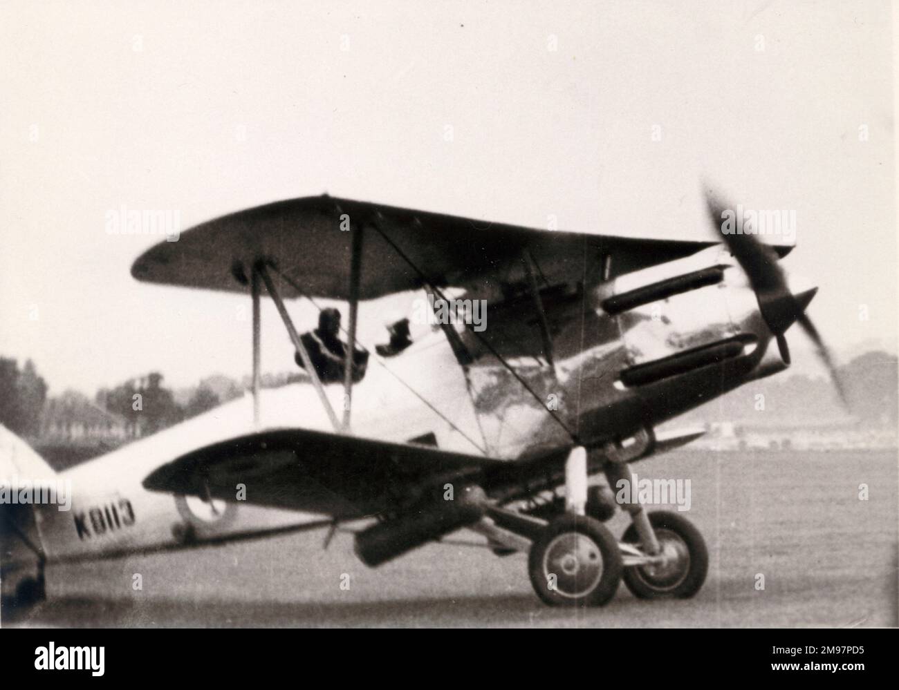 Hawker Hector, K8113 Stock Photo - Alamy