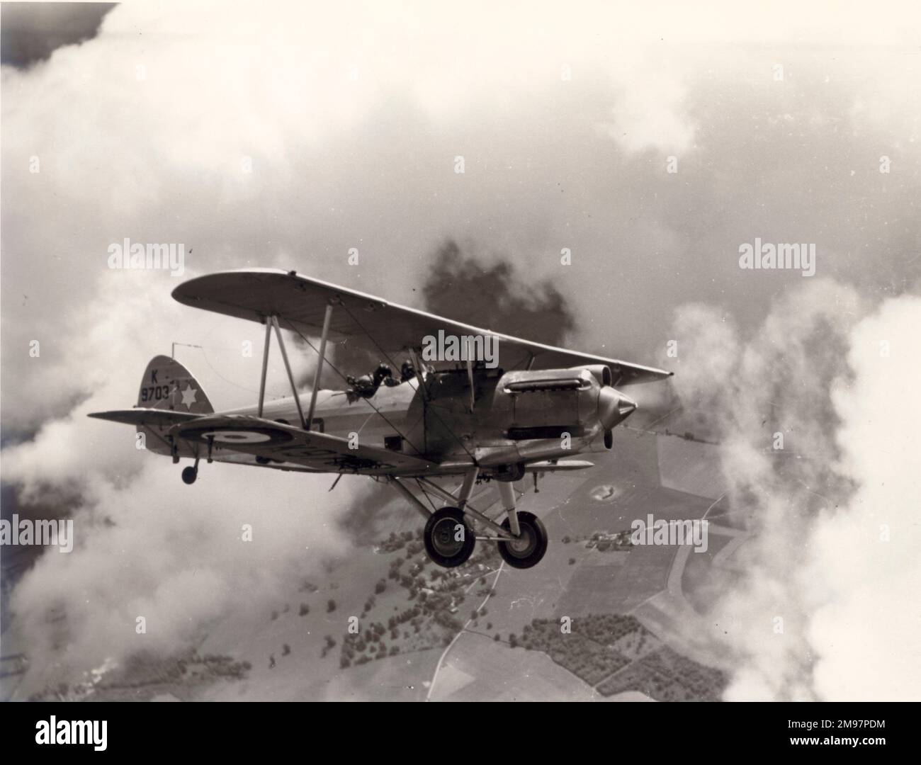 Hawker Hector, K9703 Stock Photo - Alamy