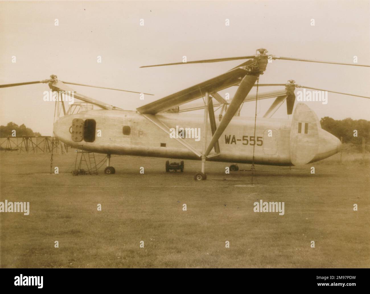 Cierva W11 Air Horse, WA555 Stock Photo - Alamy