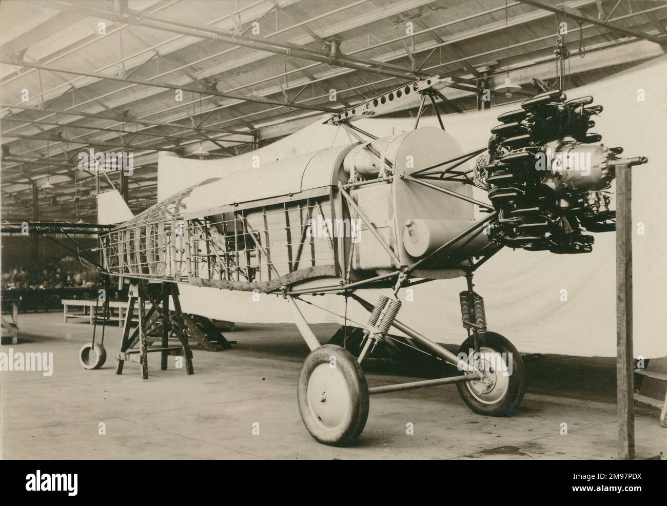Avro 627 Mailplane, G-ABJM, during construction Stock Photo - Alamy