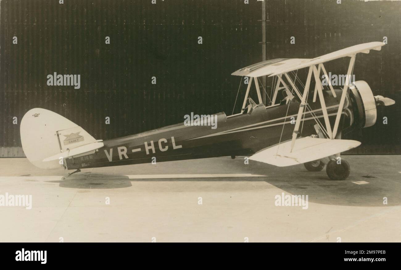 Avro 631 Cadet, VR-HCL, at FEFTS (Far East Flying Training School), Kai ...