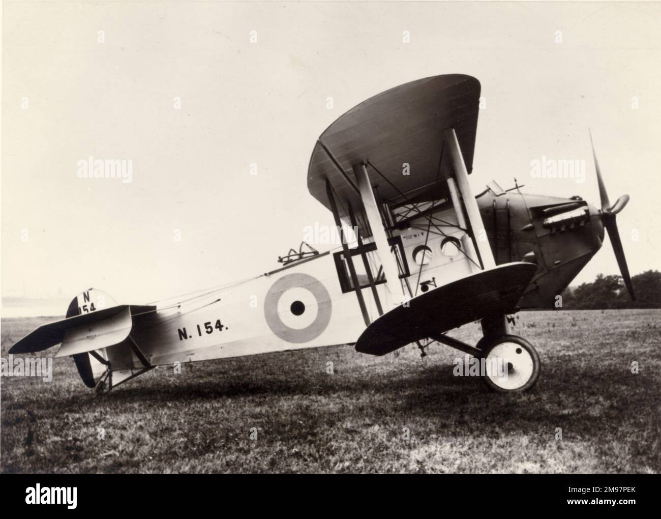 The second prototype Avro 555 Bison, N154 Stock Photo - Alamy