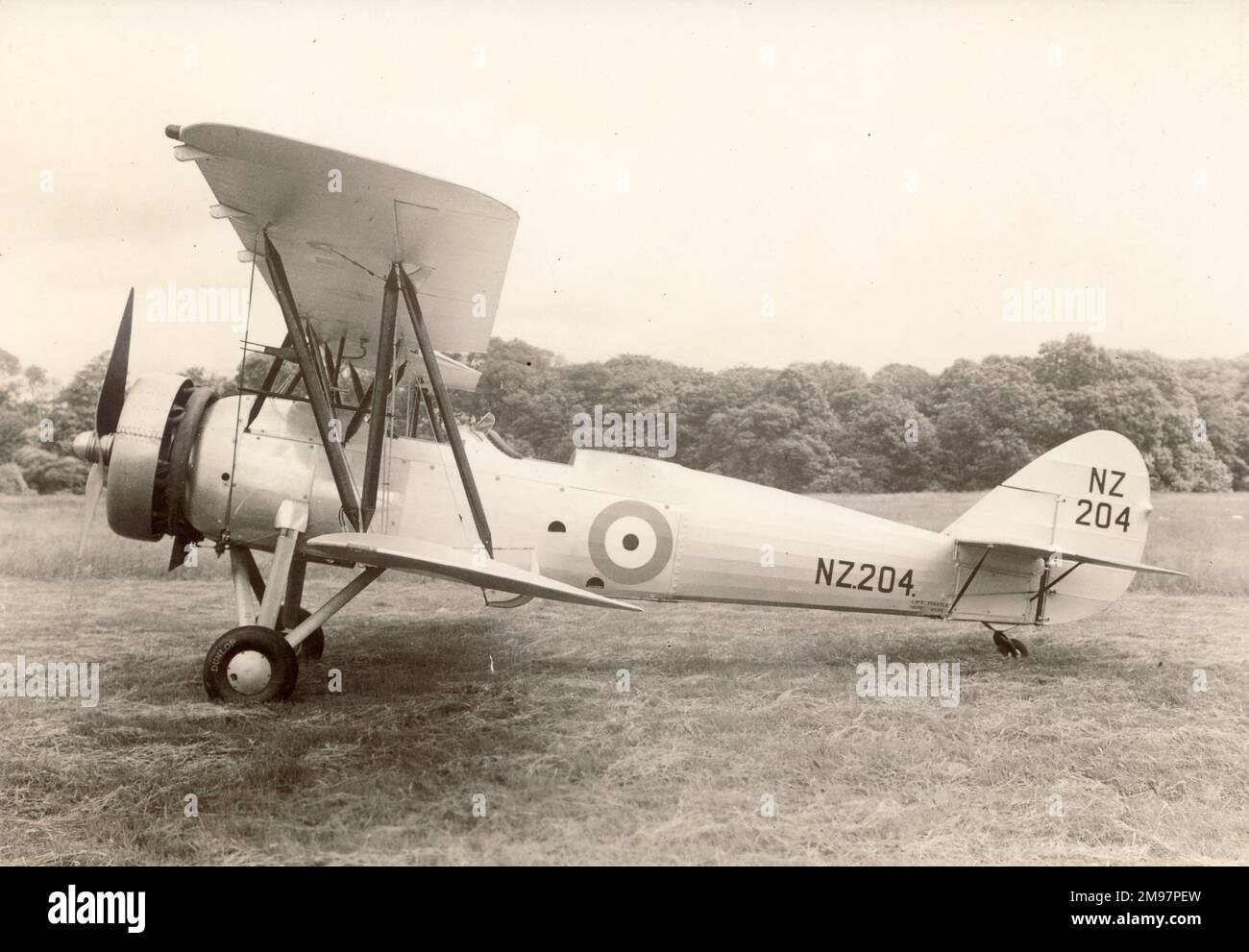 Avro 626 Prefect, NZ204, of the Royal New Zealand Air Force Stock Photo ...