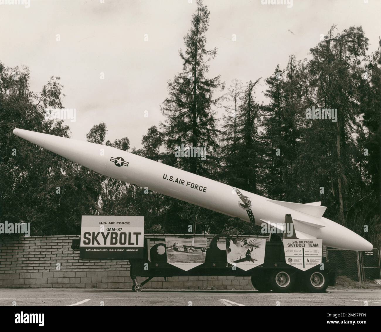 Douglas GAM-87 Skybolt air-launched ballistic missile Stock Photo - Alamy
