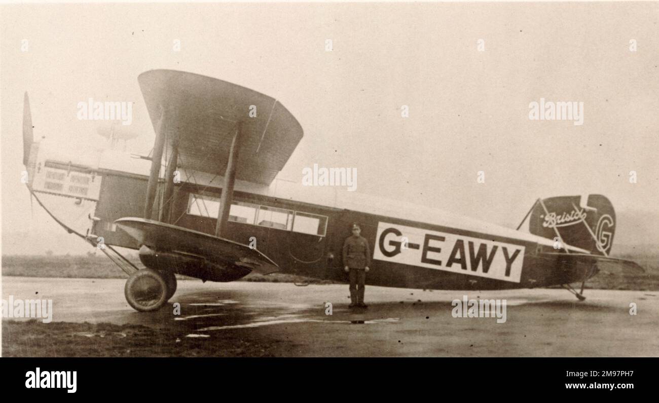 The first Bristol Type 62 Ten-Seater, G-EAWY Stock Photo - Alamy