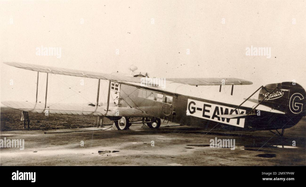 The first Bristol Type 62 Ten-Seater, G-EAWY Stock Photo - Alamy