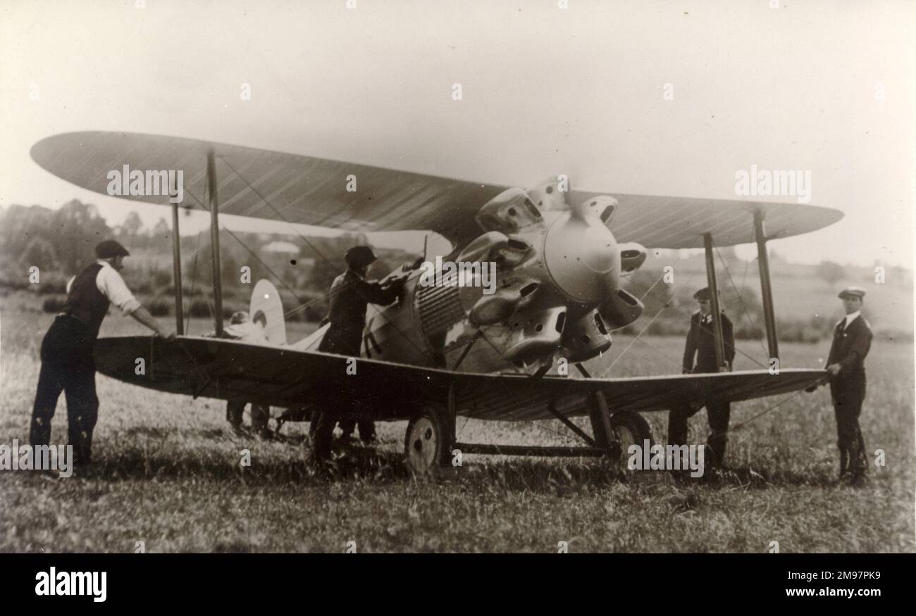 Bristol Type 99 Badminton, G-EBMK, in its original form Stock Photo - Alamy