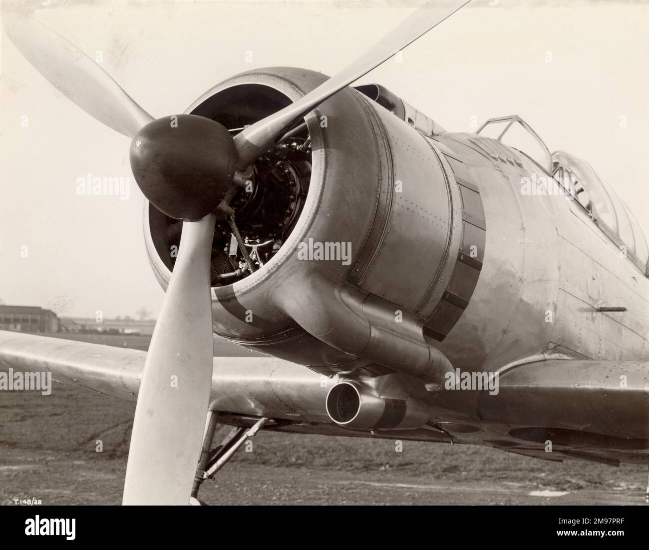 Bristol Taurus II radial installation on Bristol Type 148B, K6552 Stock ...