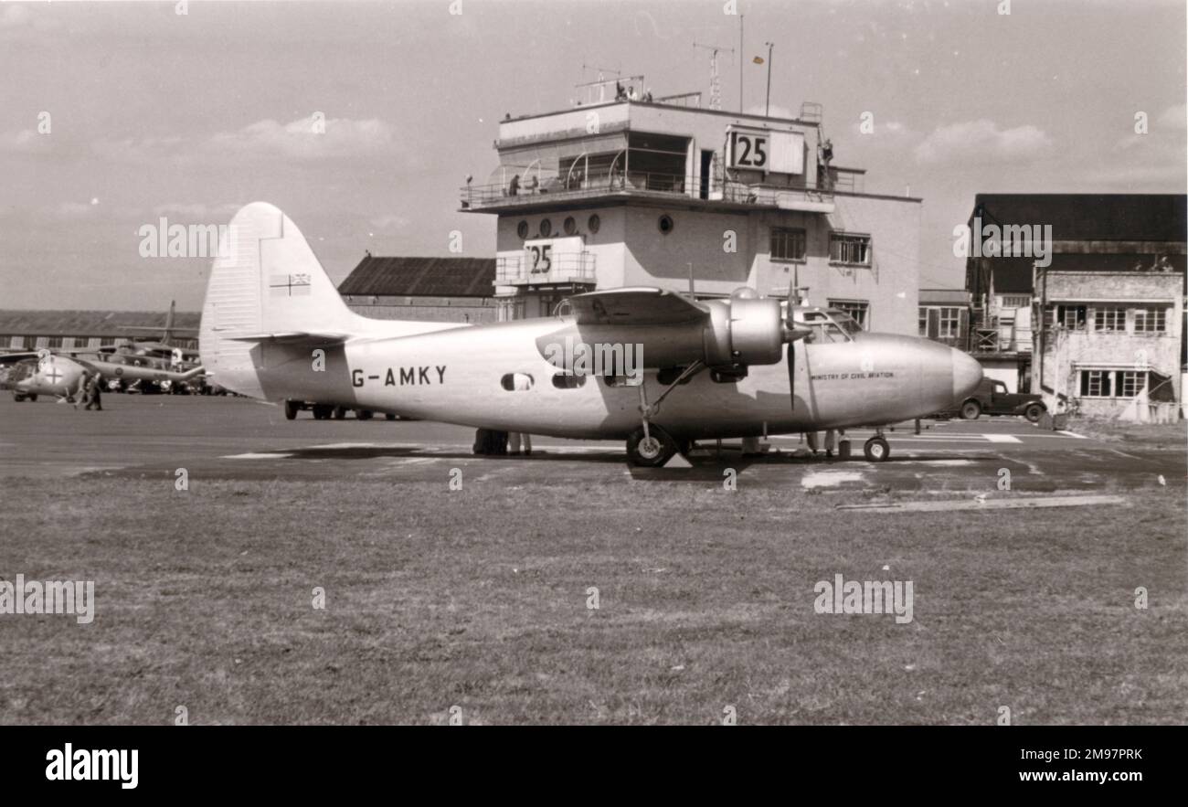 Percival P50 Prince 3B, G-AMKY, of the Ministry of Civil Aviation Civil ...