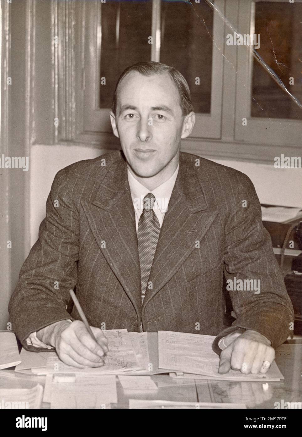 AVM Donald Clifford Tyndall Bennett, 1910-1986, former commander of the ...