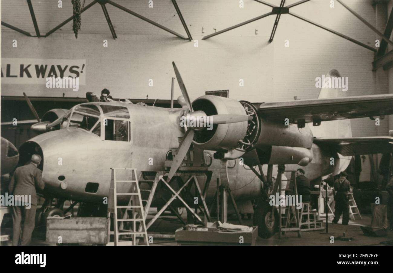 Percival P50 Prince 1 under construction Stock Photo - Alamy