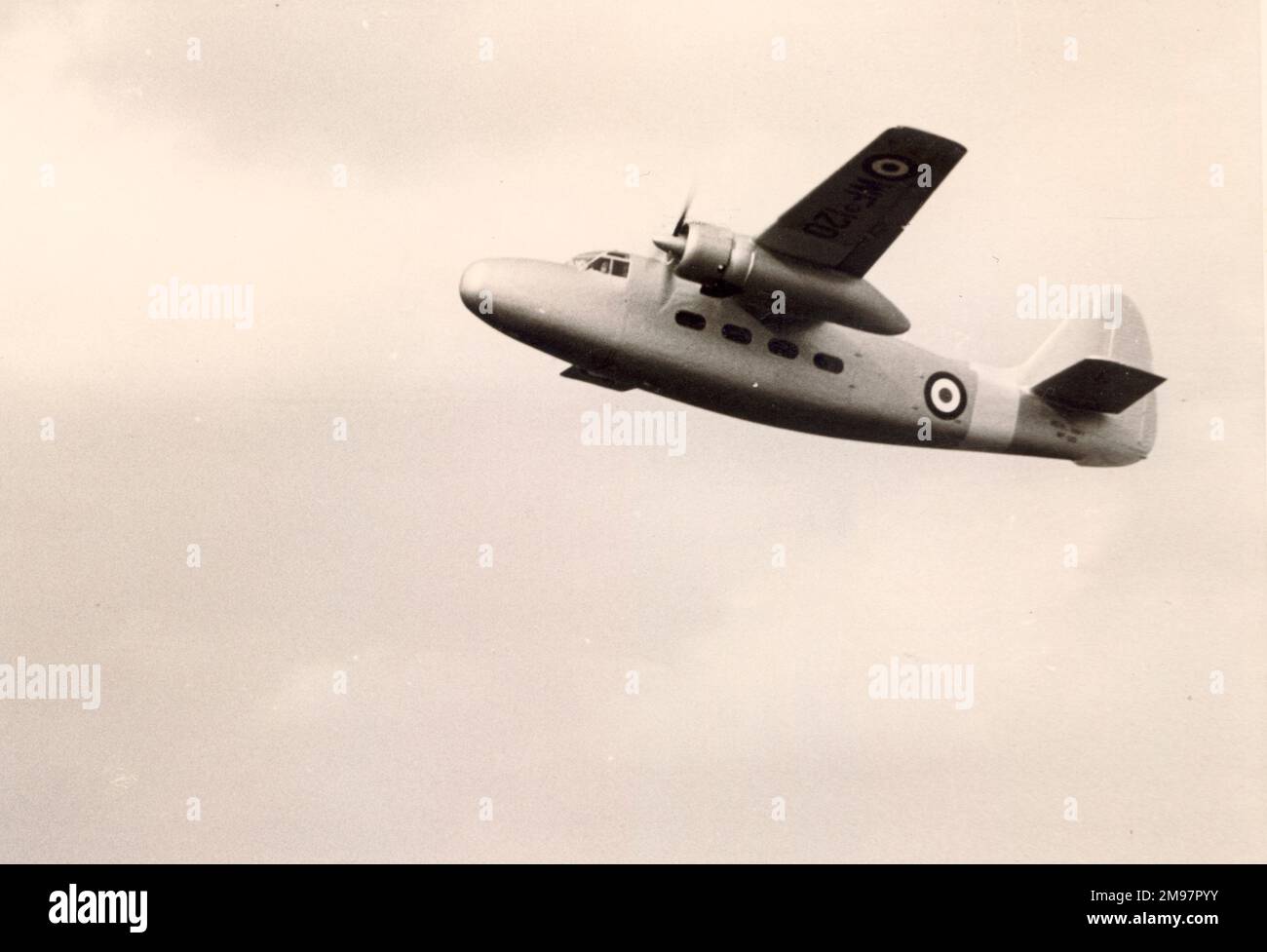 Percival P66 Sea Prince, of the Royal Navy Stock Photo - Alamy