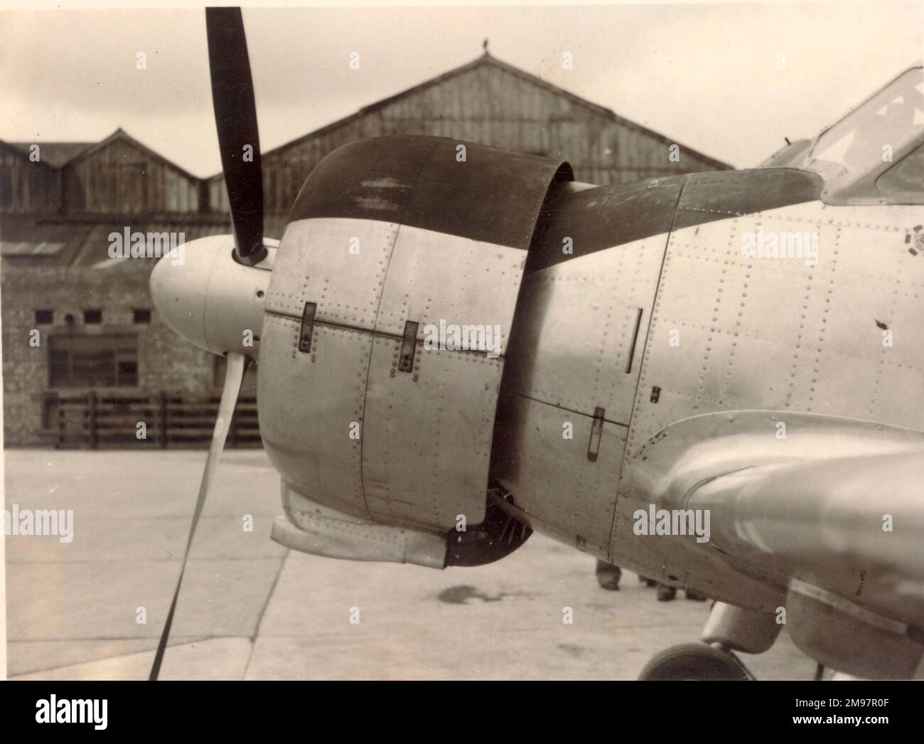 The Armstrong Siddely Cheetah radial installation (port side) on the ...