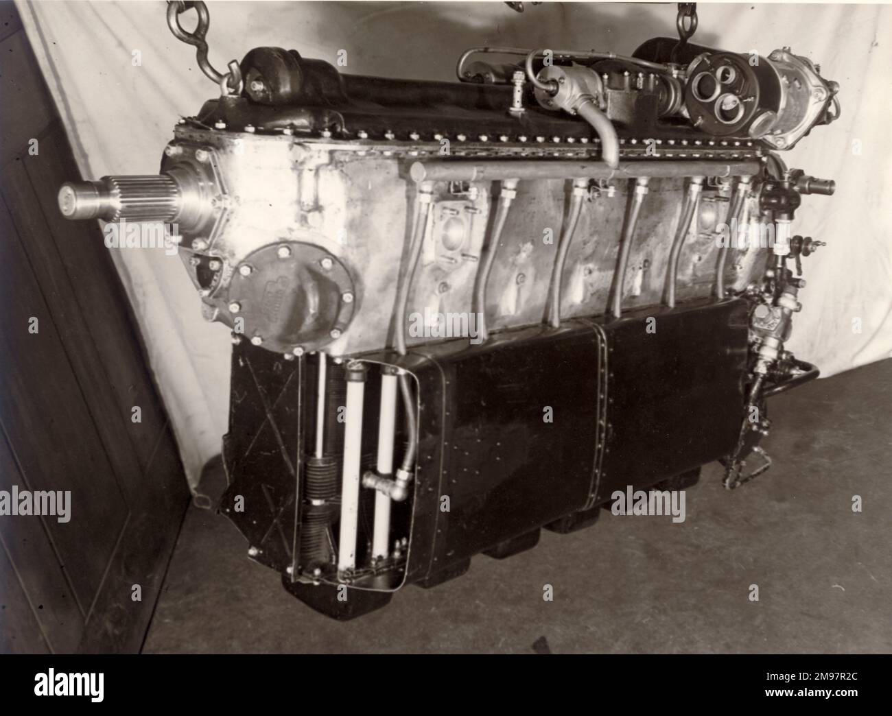 de Havilland Gipsy Queen 51 six-cylinder, air-cooled inverted inline ...
