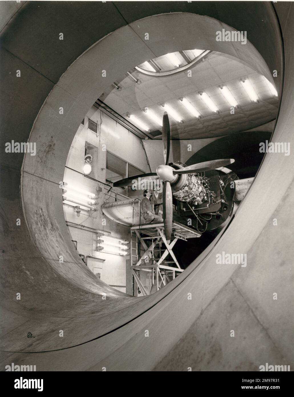 Rolls-Royce RB53 Dart Mk 552 turboprop Stock Photo - Alamy