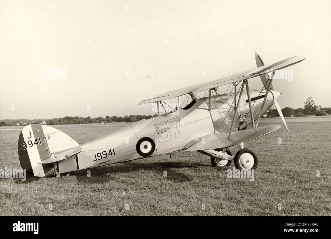 Hawker Hart II, J9941, but formerly G-ABMR. This aircraft is currently ...