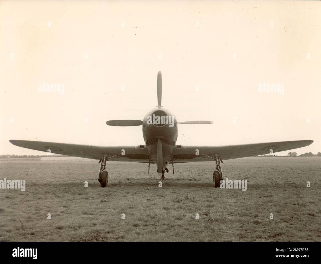 Hawker Tempest V, NV768, fitted with an annular radiator and ducted ...