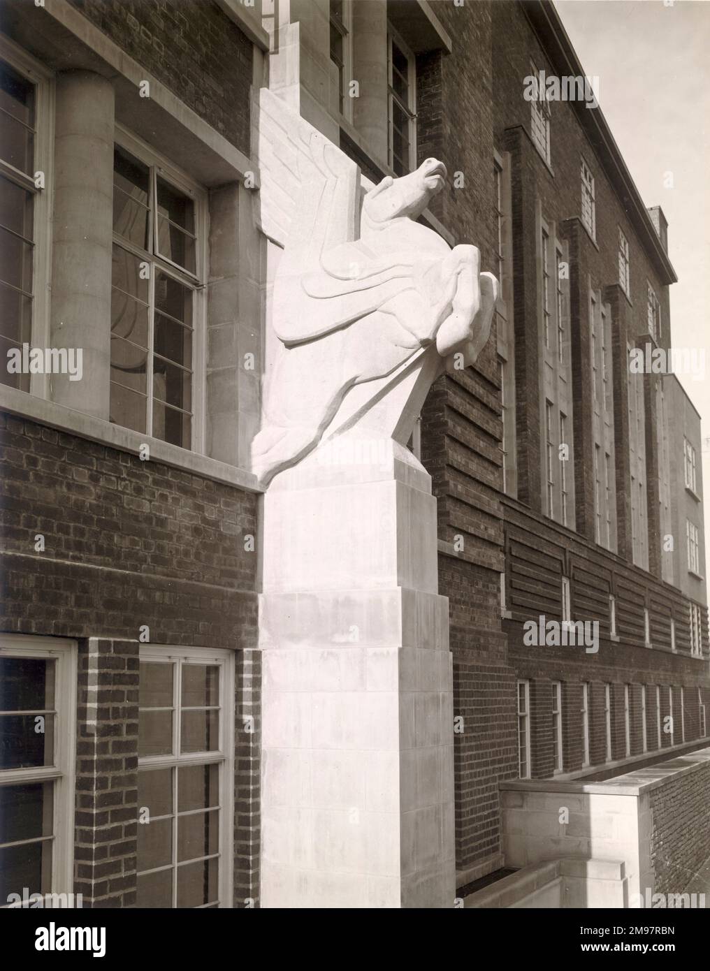 Pegasus on Filton House, the administrative offices of the Bristol ...