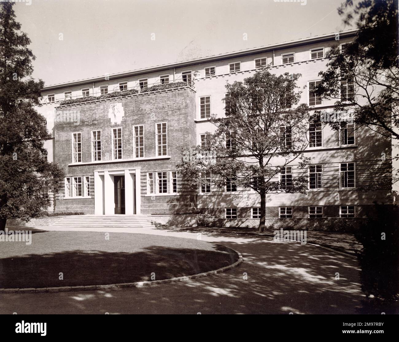 Filton House, the administrative offices of the Bristol Aeroplane, Co ...