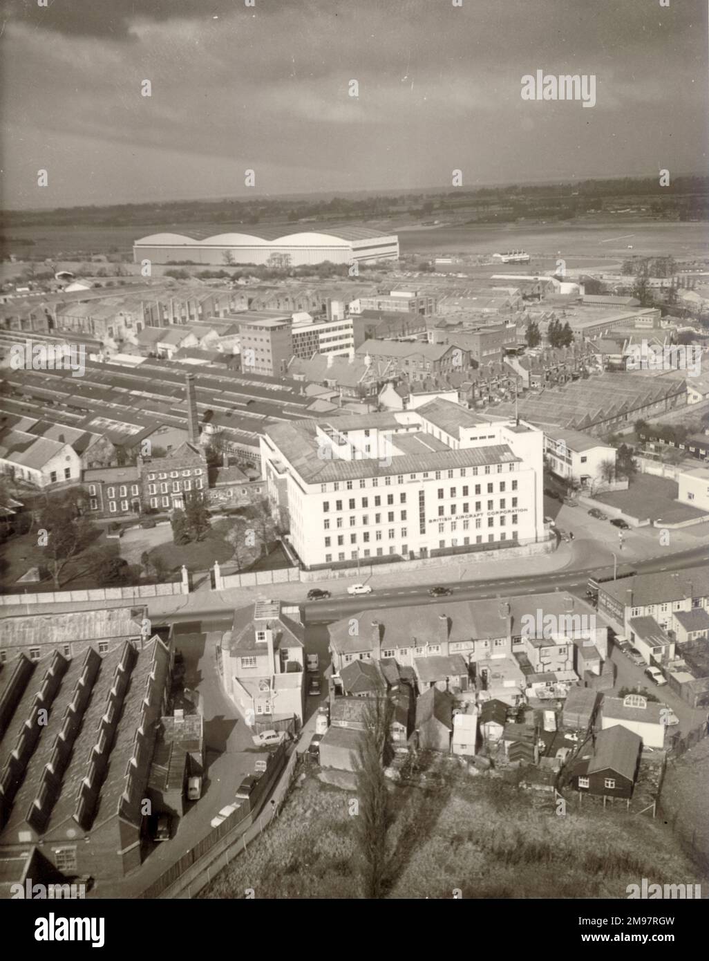 Filton House, Bristol, when part of the British Aircraft Corporation ...